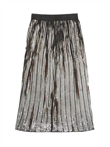 Bellerose | Skirts | New Bellerose Izaskirt In Black Sequin | Poshmark